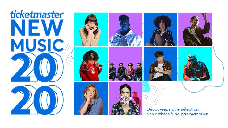 Ticketmaster New Music : Les artistes à suivre en 2020